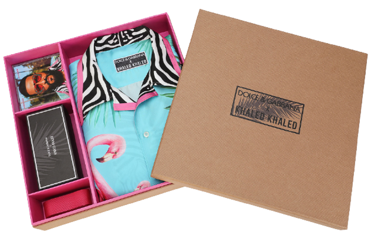 D&G × DJ Khaled Exclusive Multicolor Box | WHAT’S ON THE STAR?