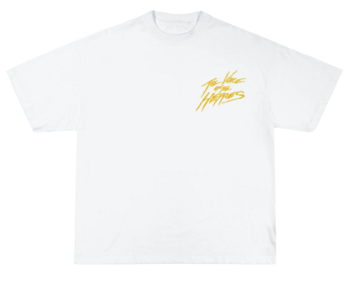 4PF × OTF Voth Album White T-Shirts | WHAT’S ON THE STAR?