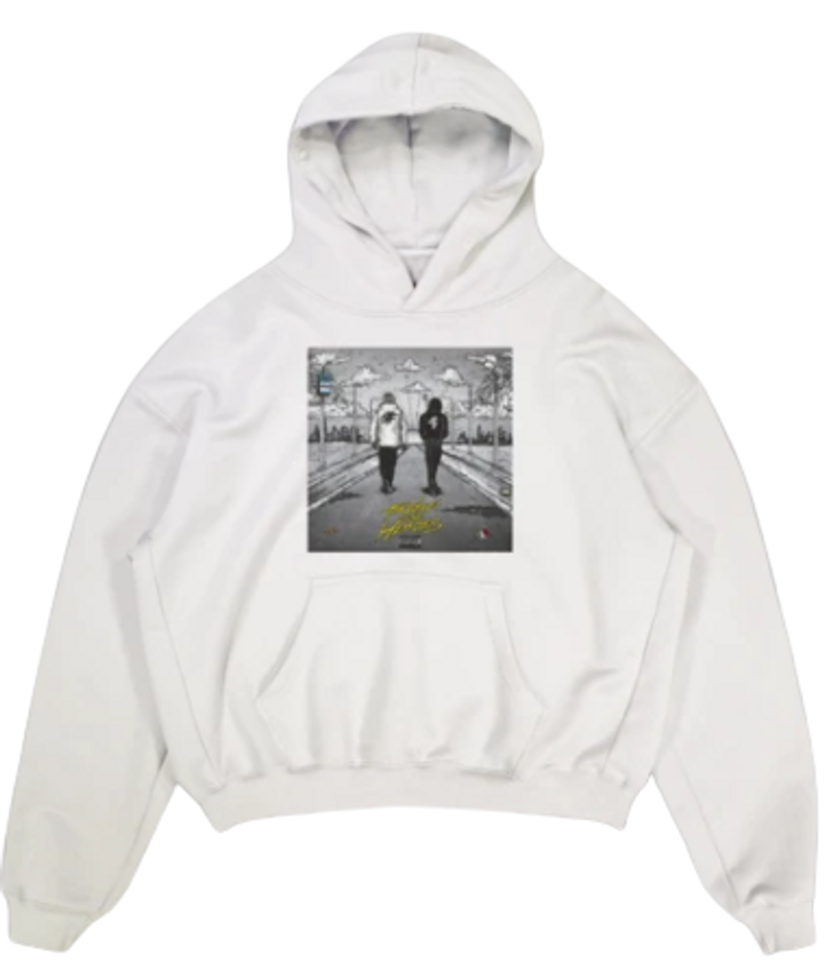 4PF × OTF Voth White Hoodie | WHAT’S ON THE STAR?