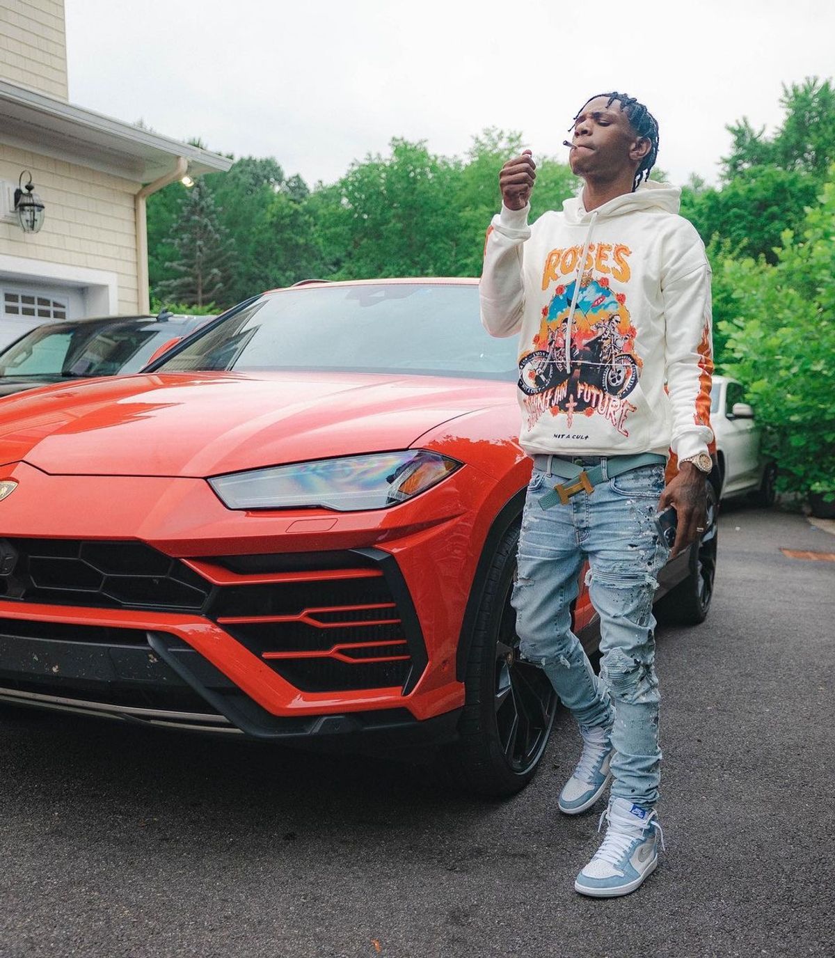 A Boogie Wit Da Hoodie Outfit from July 2, 2021 | WHAT’S ON THE STAR?