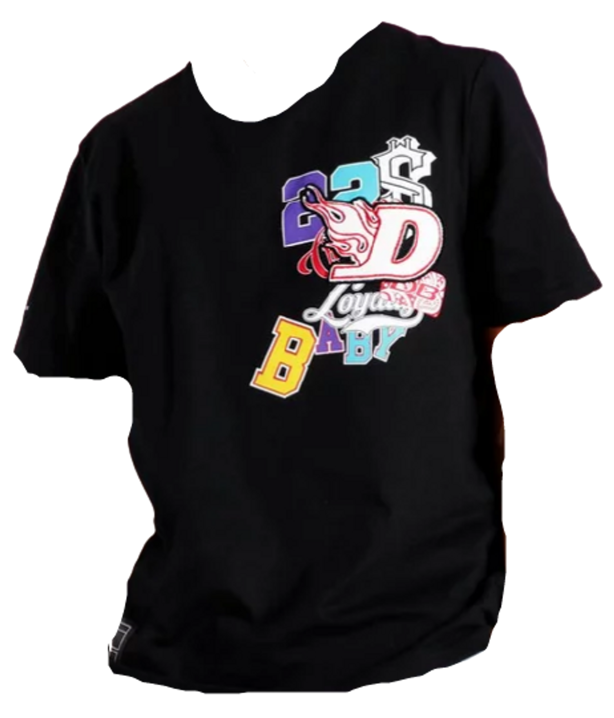 BooHooMan × Dababy Merch Graphic D Badge T-Shirt | WHAT’S ON THE STAR?