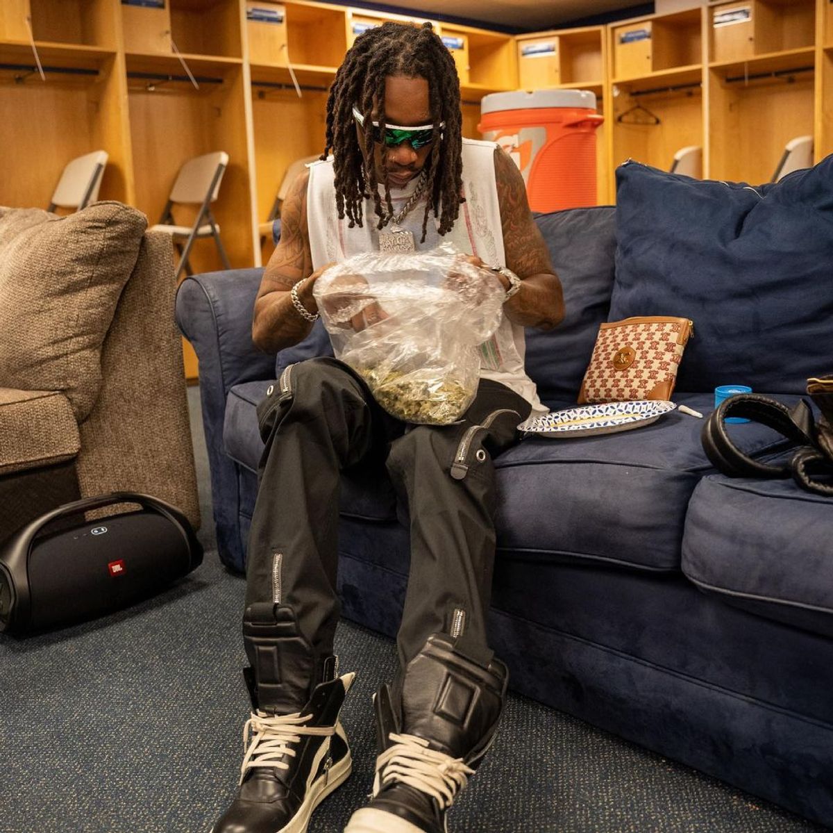 Wiz Khalifa Outfit from July 10, 2021 | WHAT’S ON THE STAR?