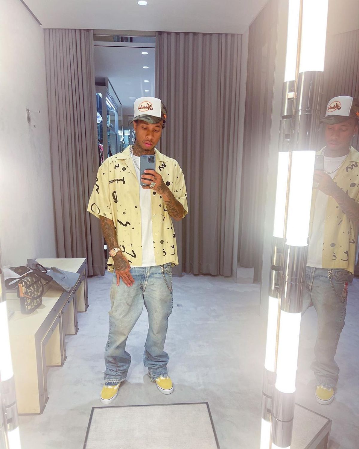 Tyga Outfit from July 10, 2021 | WHAT’S ON THE STAR?