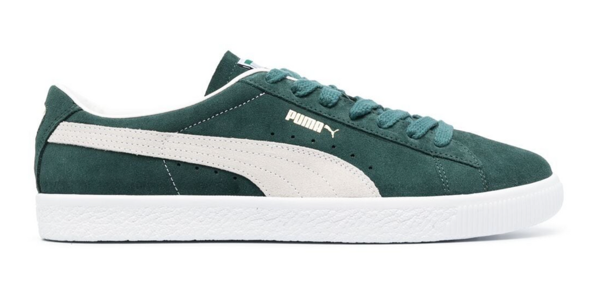 Puma Suede Vtg Green Sneakers | WHAT’S ON THE STAR?