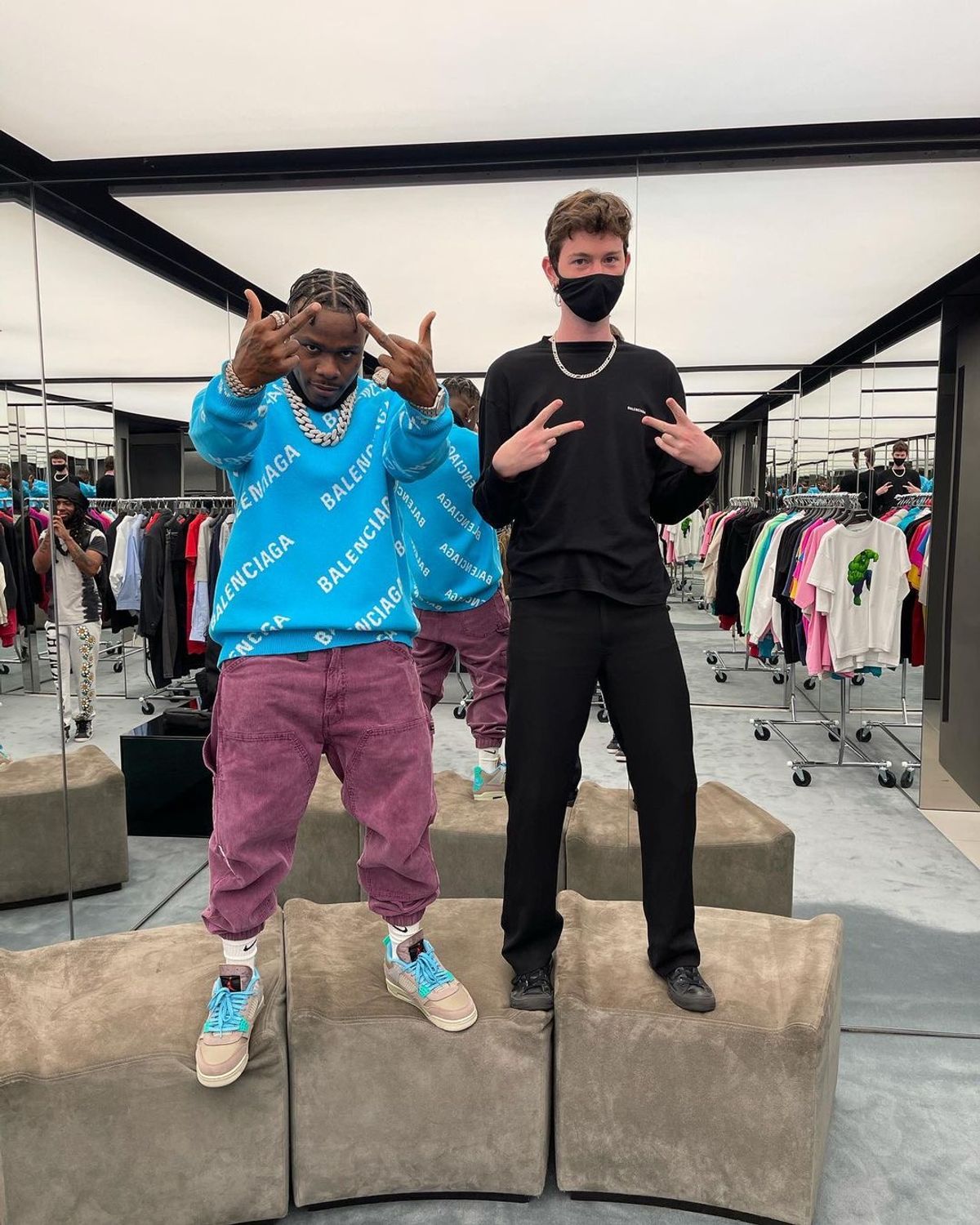 DaBaby Outfit from July 11, 2021 | WHAT’S ON THE STAR?