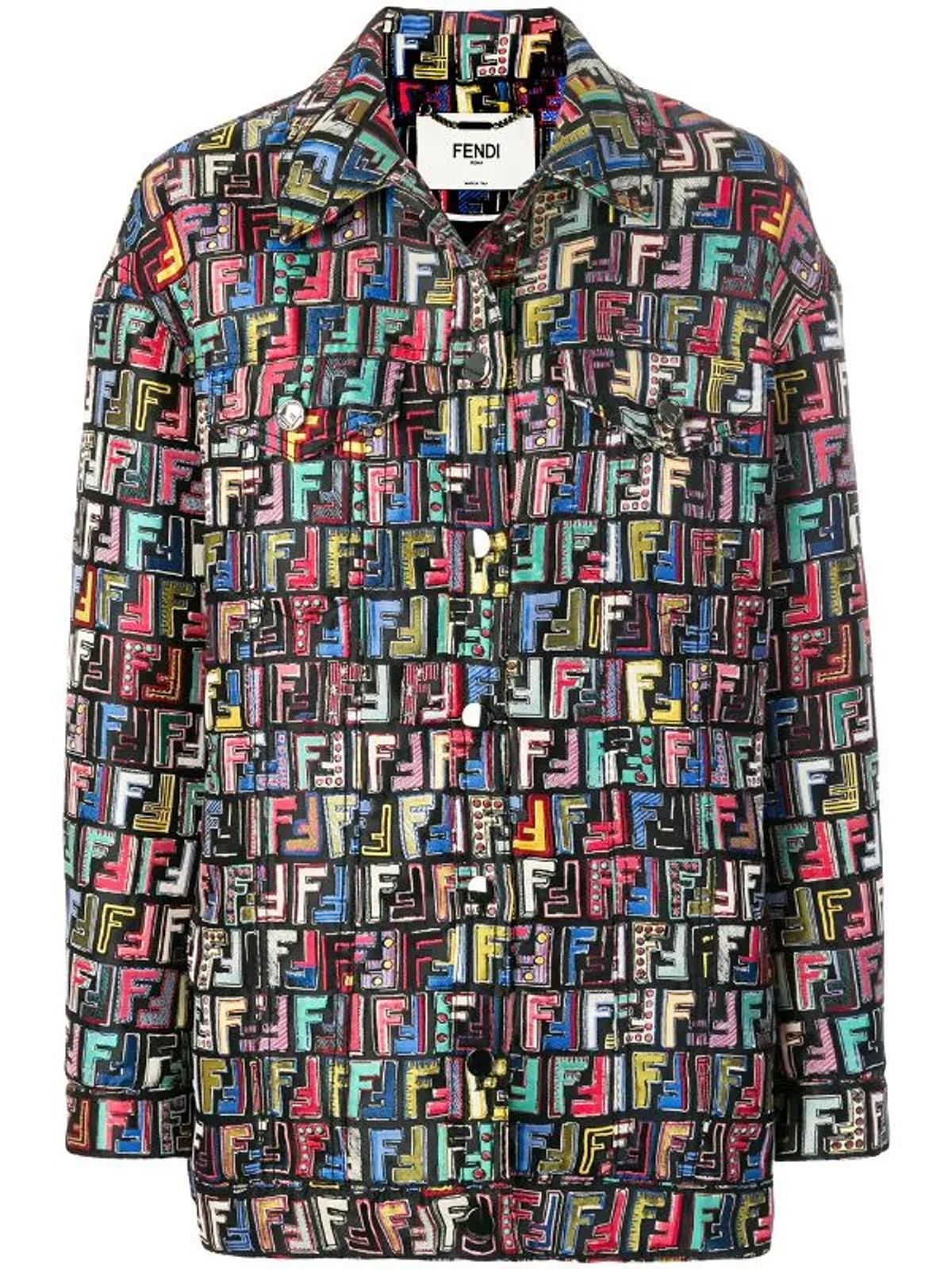 Fendi FF Print Multicolor Jacket | WHAT’S ON THE STAR?