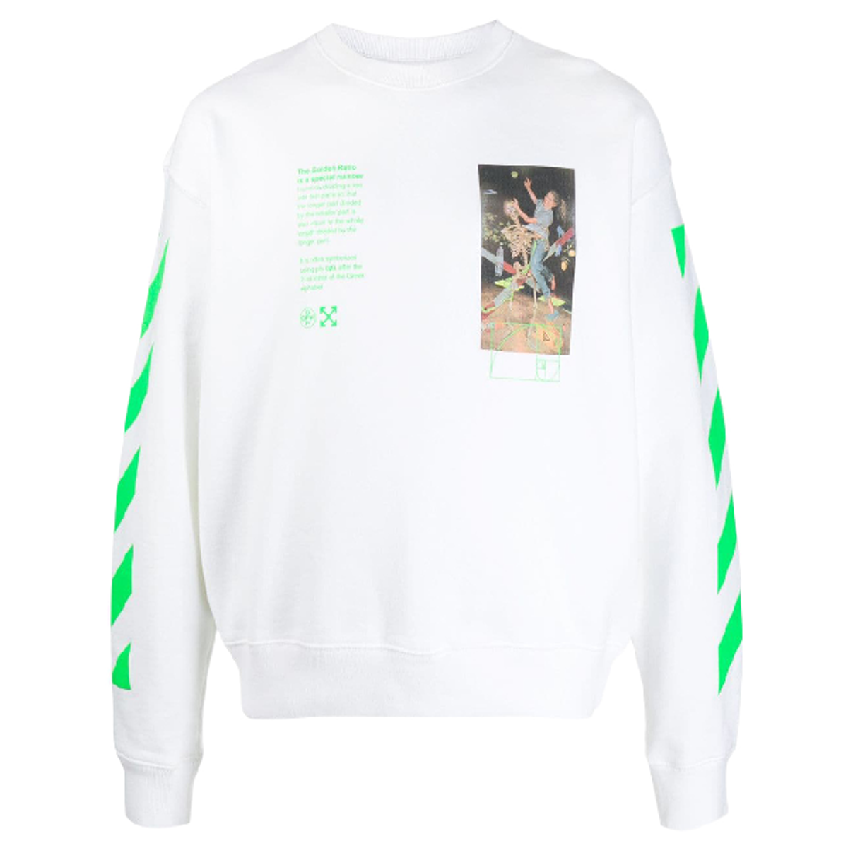 Off-White Pascal Golden Ratio Painting Sweatshirt | WHAT’S ON THE STAR?