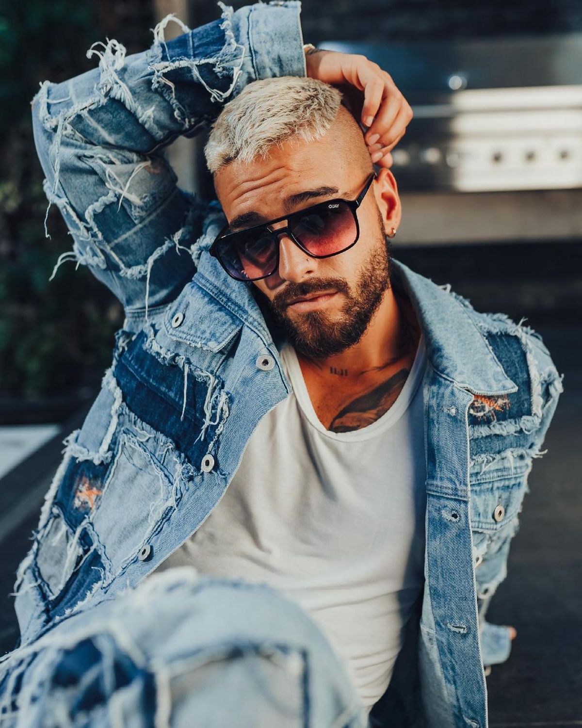 Maluma Outfit from June 25, 2021 | WHAT’S ON THE STAR?