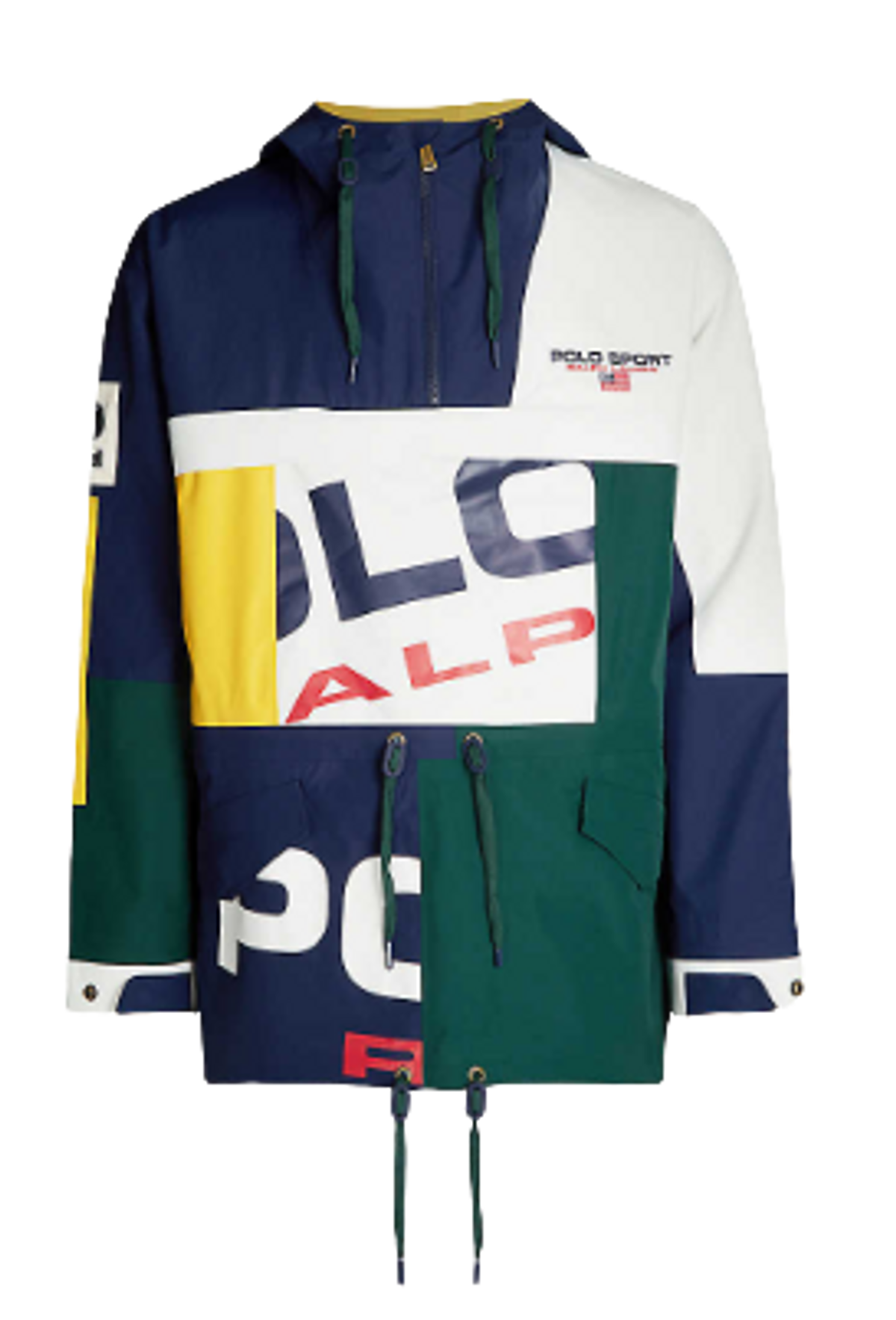 Polo Ralph Lauren Mash Up Print Shell Multi Jacket | WHAT’S ON THE STAR?