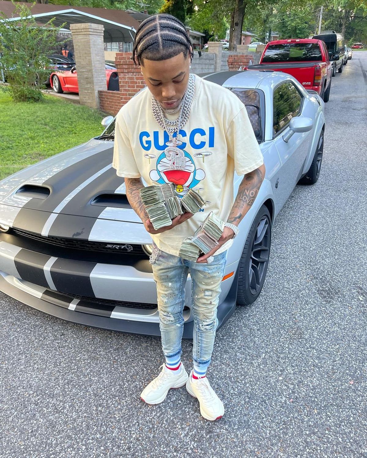 Lil Migo Outfit from July 16, 2021 | WHAT’S ON THE STAR?