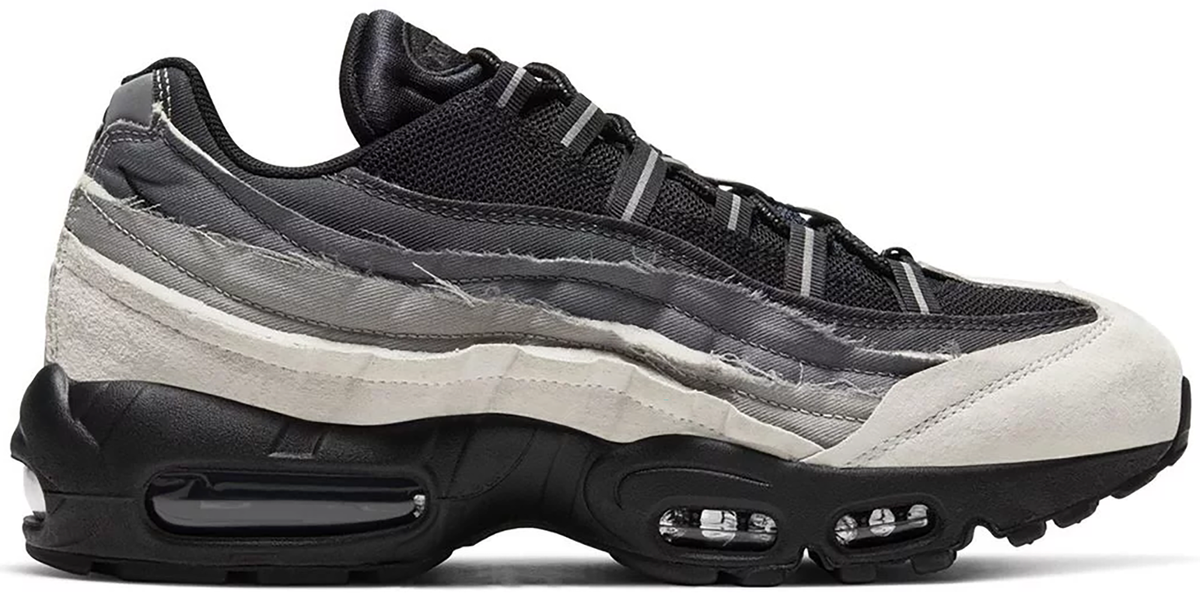 Nike × CDG Air Max 95 Comme Des Garcons Black Grey | WHAT’S ON THE STAR?