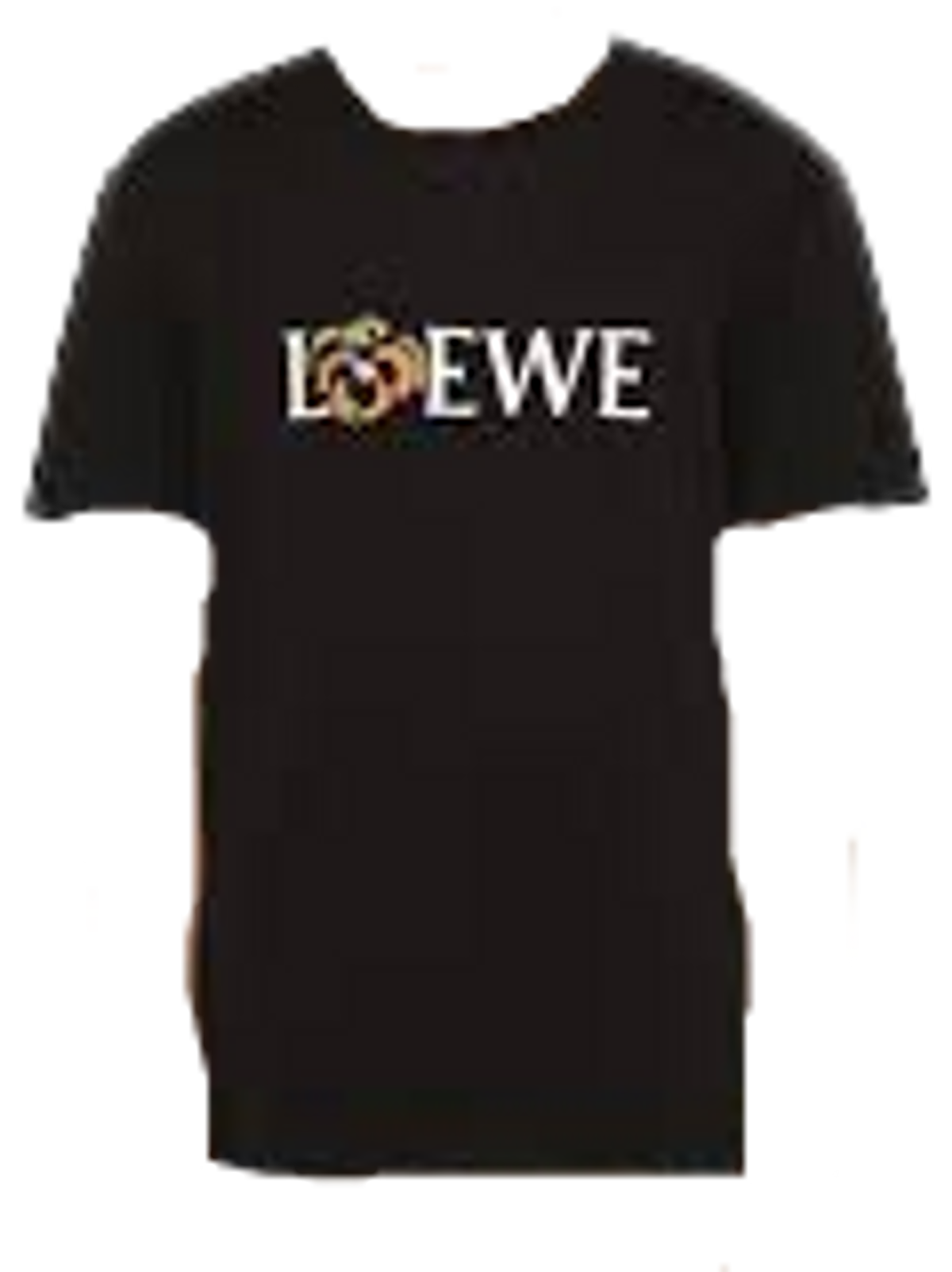 Loewe Black Logo Flower Patch T-Shirt | WHAT’S ON THE STAR?