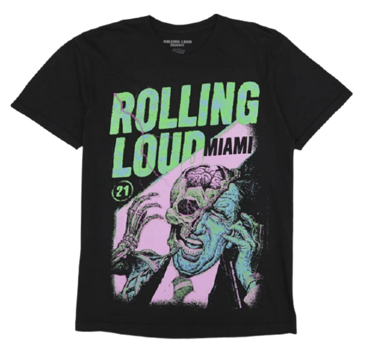 Rolling Loud Merch Brains Line Up T-Shirt | WHAT’S ON THE STAR?