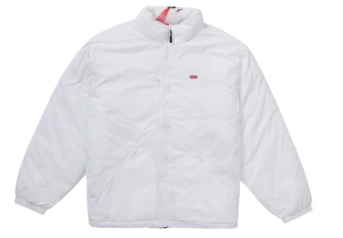 Supreme Watches Reversible Puffy White Jacket | WHAT’S ON THE STAR?