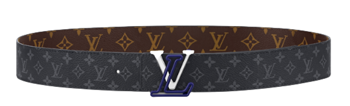 Louis Vuitton Line 40mm Reversible Black Belt | WHAT’S ON THE STAR?