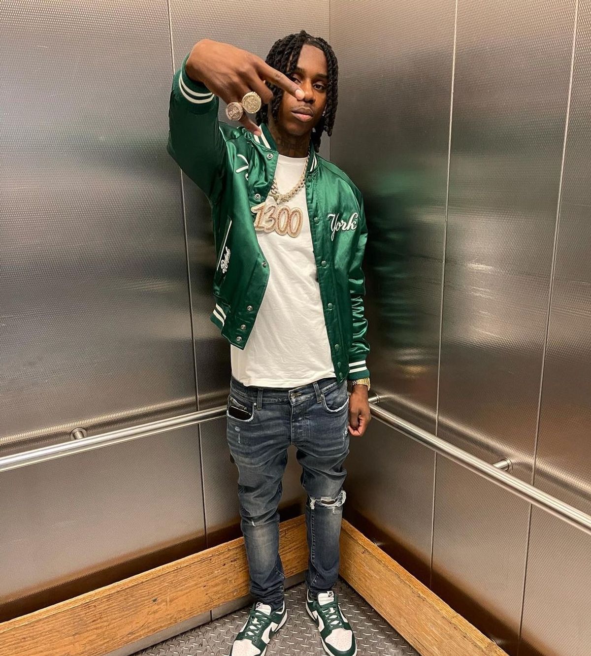 Polo G Outfit from July 31, 2021 | WHAT’S ON THE STAR?