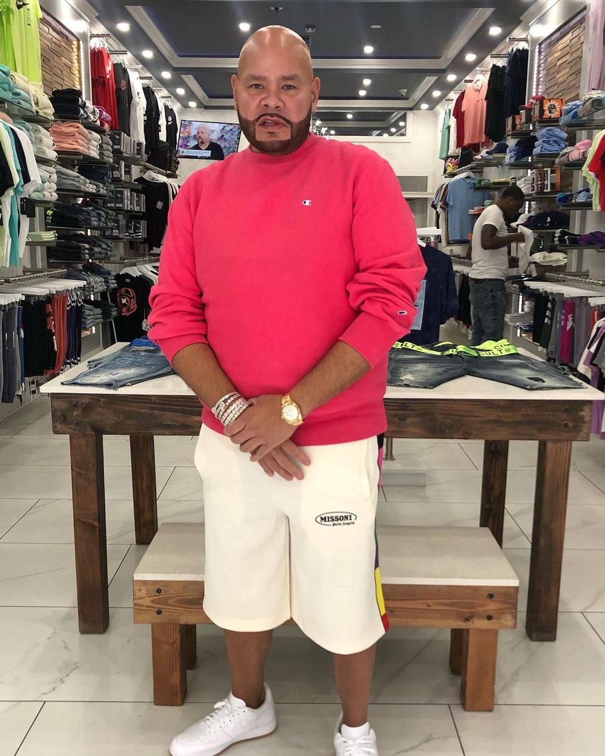Fat Joe Outfit from August 4, 2021 | WHAT’S ON THE STAR?