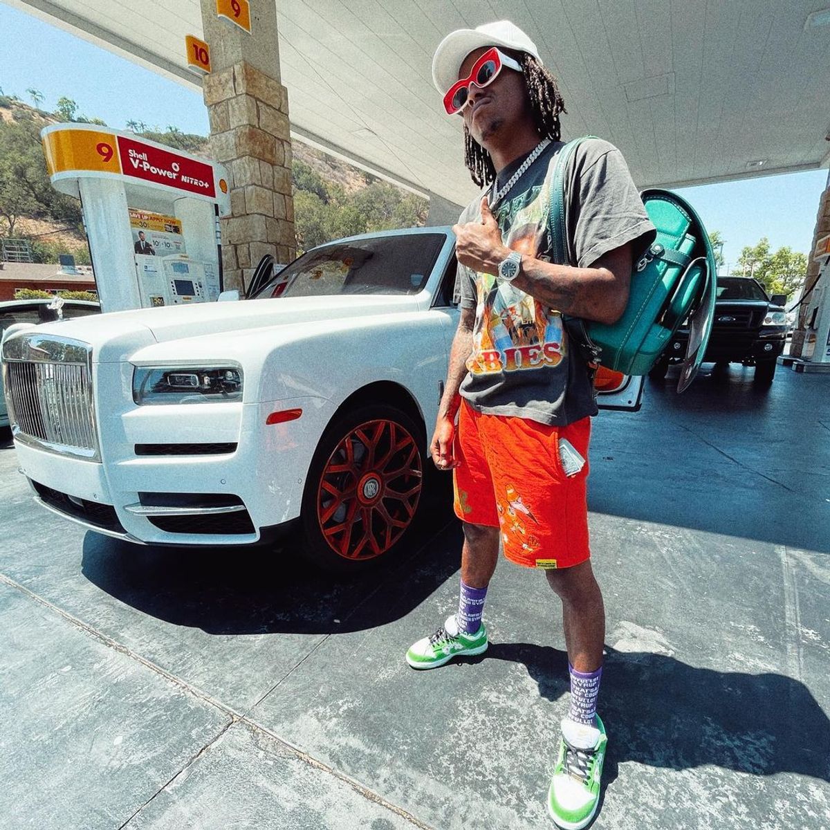 Rich The Kid Outfit from August 7, 2021 | WHAT’S ON THE STAR?