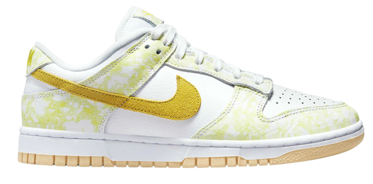 Nike Dunk Low Strike Yellow Sneakers | WHAT’S ON THE STAR?