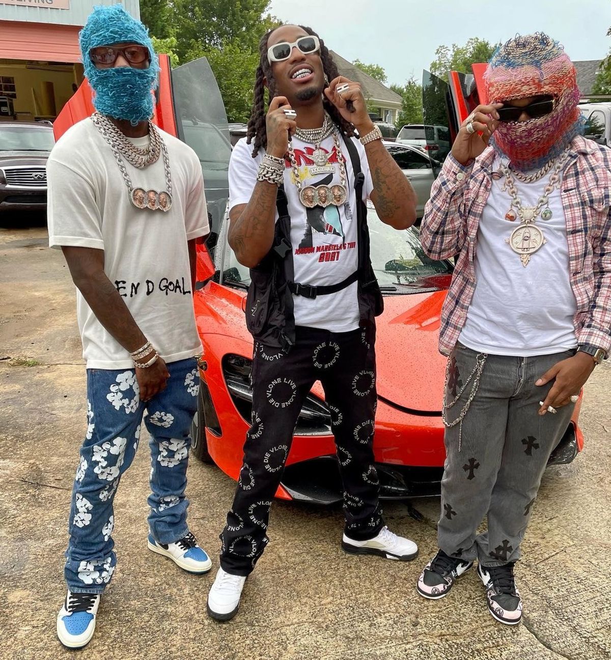 Offset Outfit from August 12, 2021 | WHAT’S ON THE STAR?