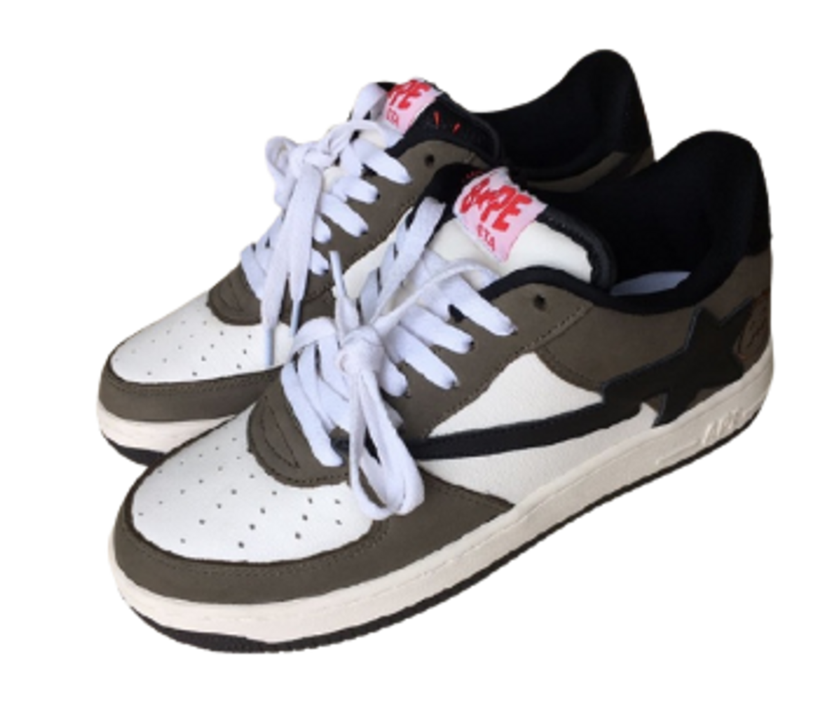 Custom Bape x Travis Scott Sneakers | WHAT’S ON THE STAR?