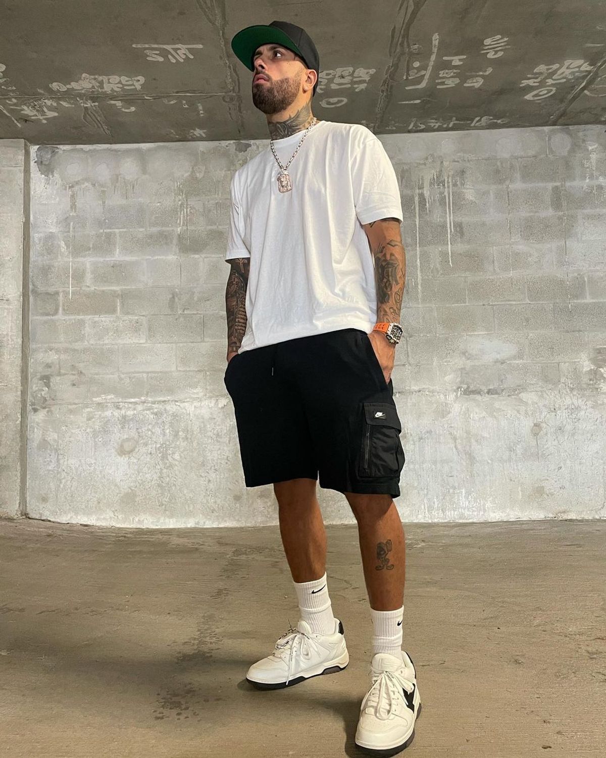 Nicky Jam Outfit from August 24, 2021 | WHAT’S ON THE STAR?