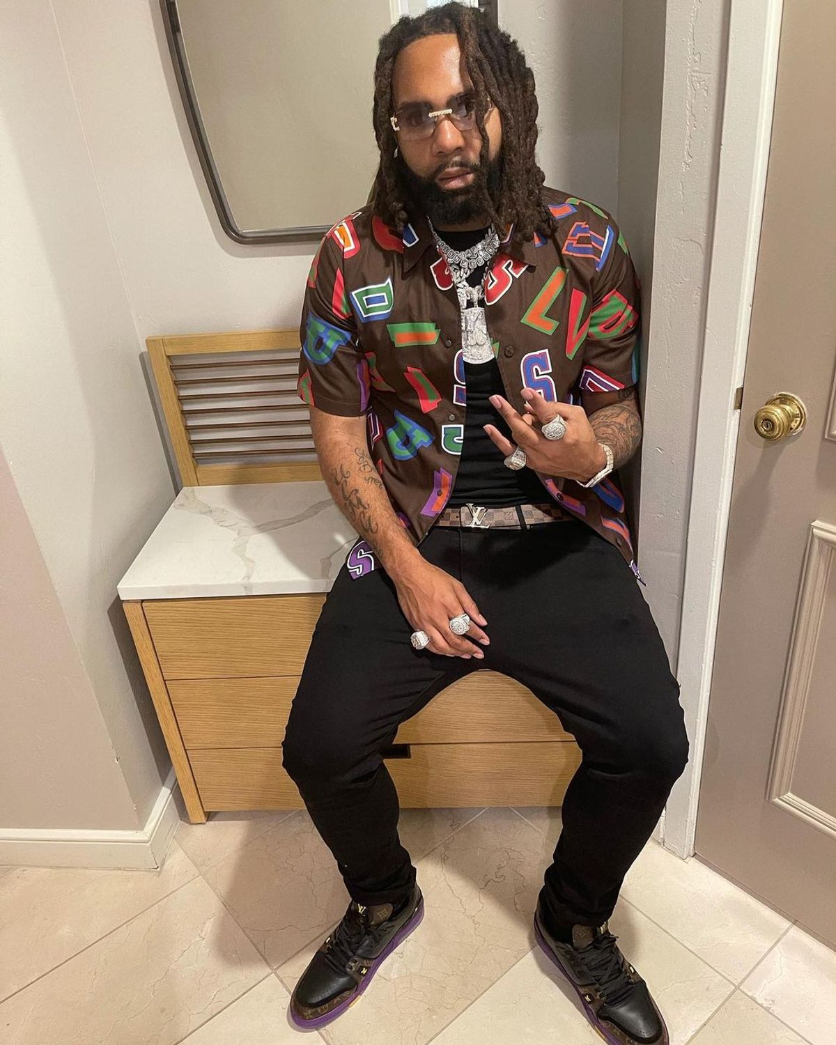 Money Man Outfit from August 23, 2021 | WHAT’S ON THE STAR?