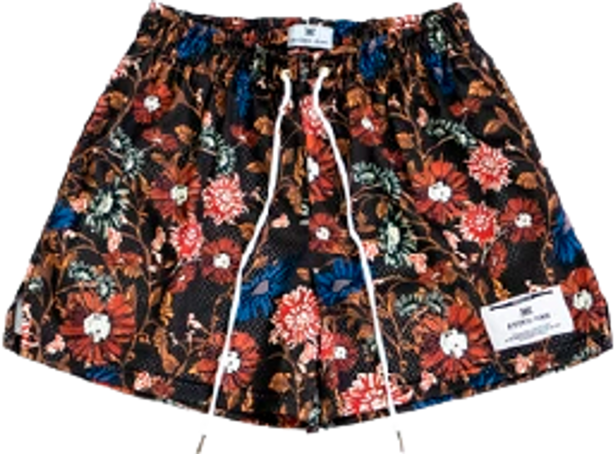 Ryoko Rain Black Floral Shorts | WHAT’S ON THE STAR?