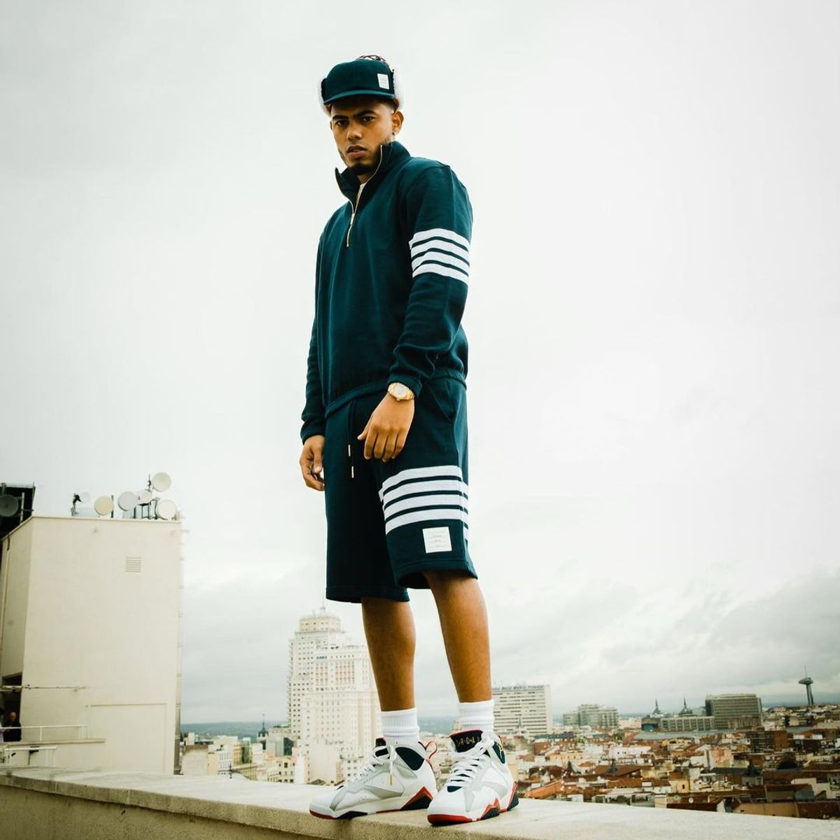 Myke Towers Outfit from September 14, 2021 | WHAT’S ON THE STAR?