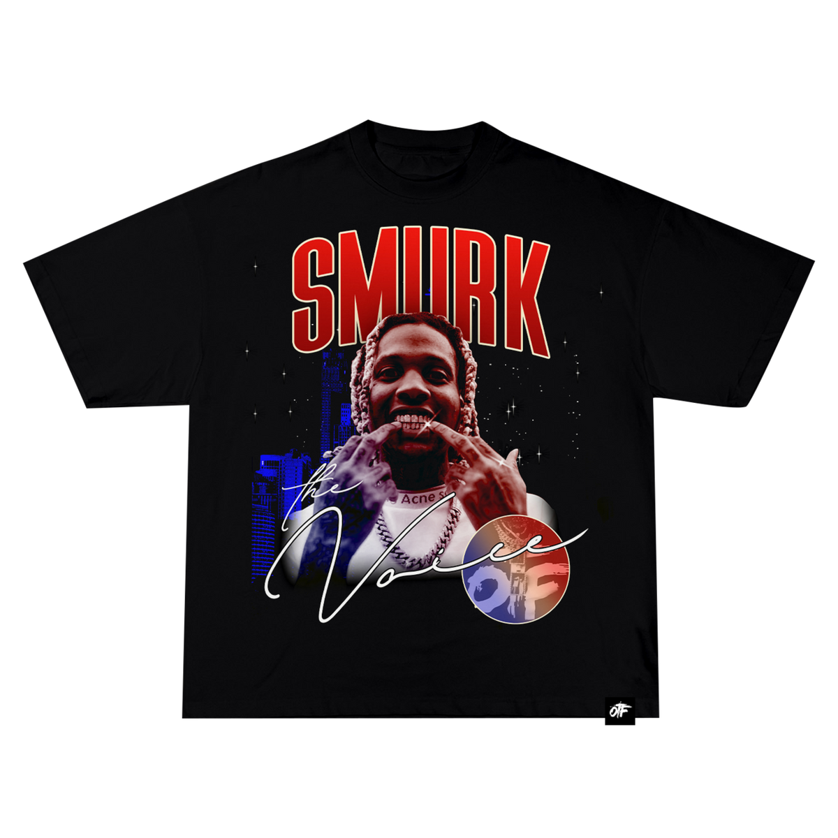 OTF Smurk Tour Black T-Shirt | WHAT’S ON THE STAR?