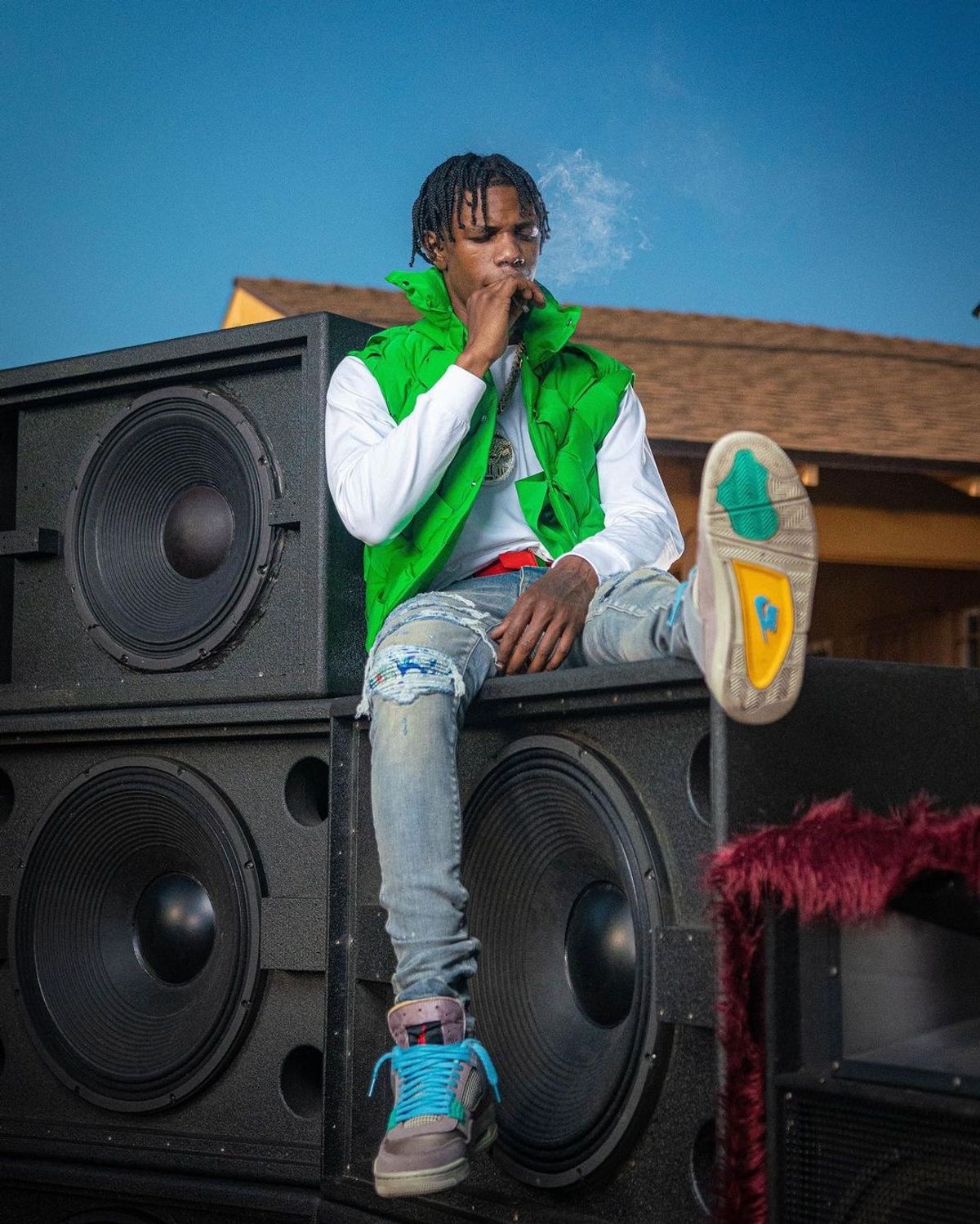 A Boogie Wit Da Hoodie Outfit from September 23, 2021 | WHAT’S ON THE STAR?