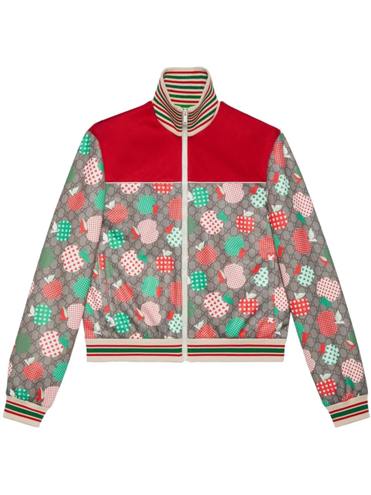 Gucci Gg Apple-print Track Jacket | WHAT’S ON THE STAR?