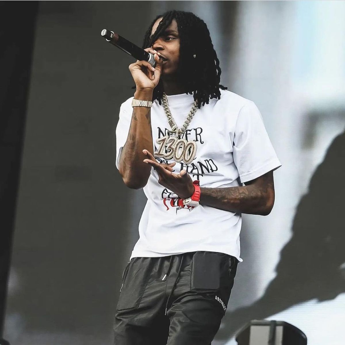 Polo G Outfit from October 6, 2021 | WHAT’S ON THE STAR?