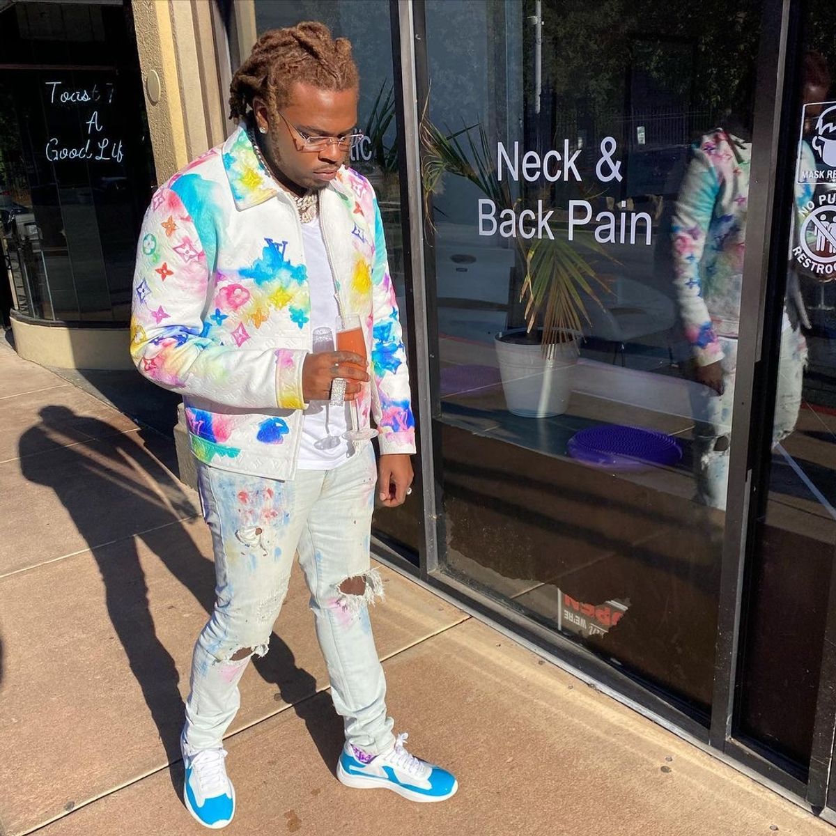 Gunna Outfit from October 18, 2021 | WHAT’S ON THE STAR?
