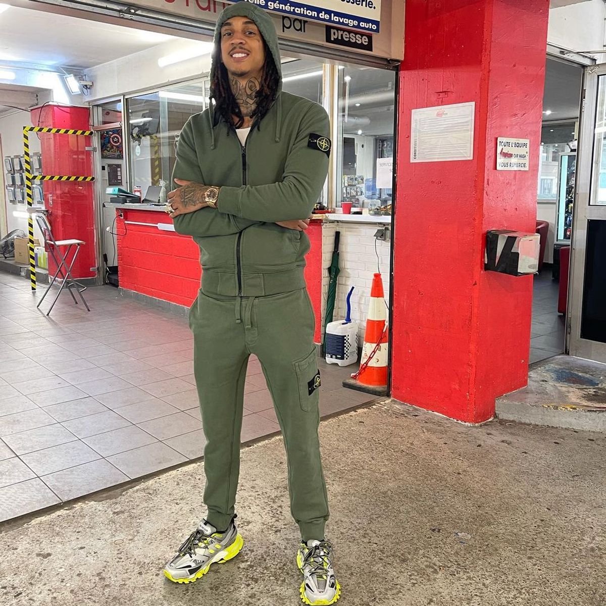 Young Adz Outfit from August 22, 2021 | WHAT’S ON THE STAR?