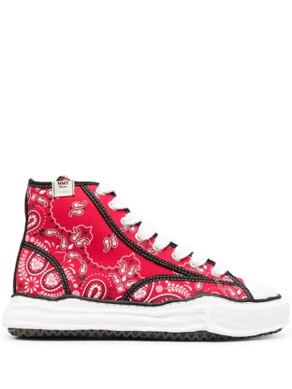 Maison Mihara Yasuhiro Peterson Original Sole High-top Sneakers In Red ...