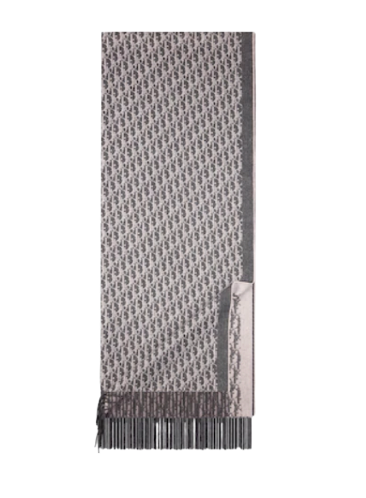 Dior Gray Oblique Scarf | WHAT’S ON THE STAR?