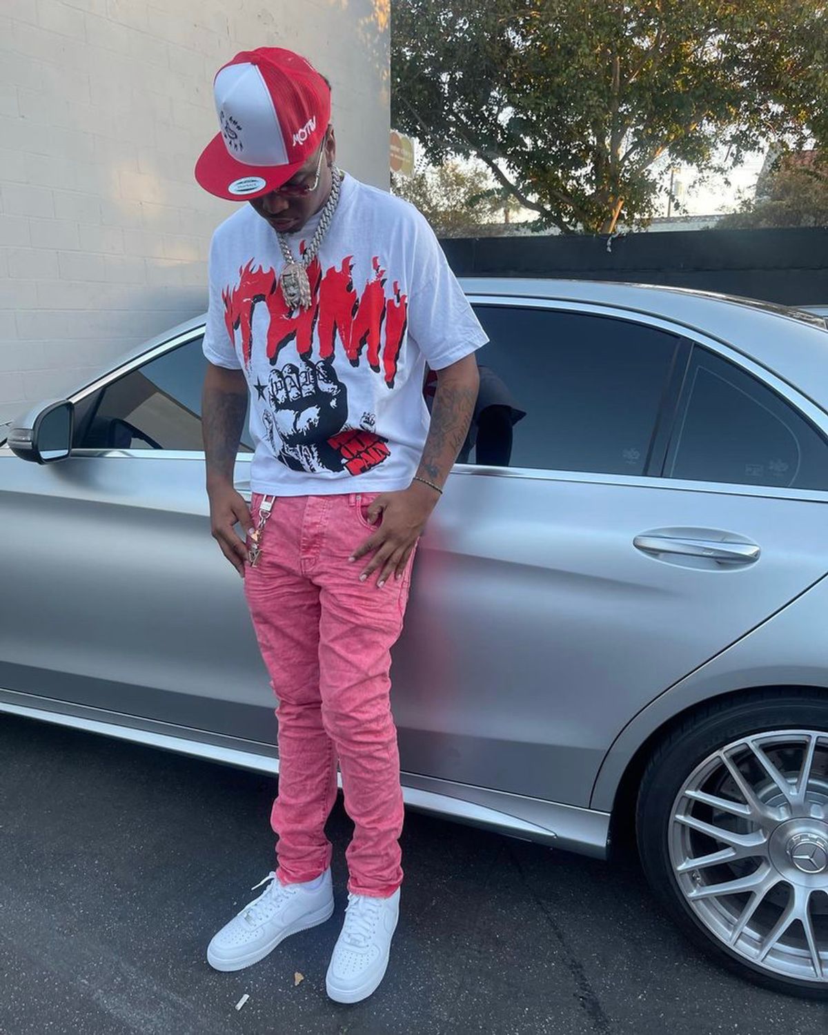 Lil Keed Outfit from November 11, 2021 | WHAT’S ON THE STAR?