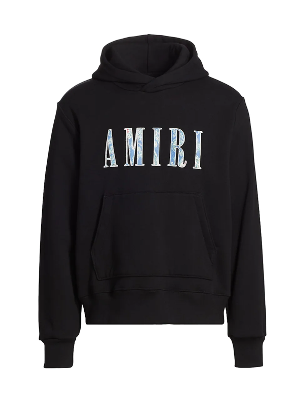 Amiri Paisley Core Logo Black Hoodie | WHAT’S ON THE STAR?