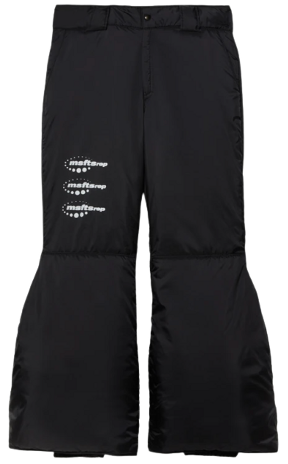 MSFTSrep Astrosquiggle Black Snow Pants | WHAT’S ON THE STAR?