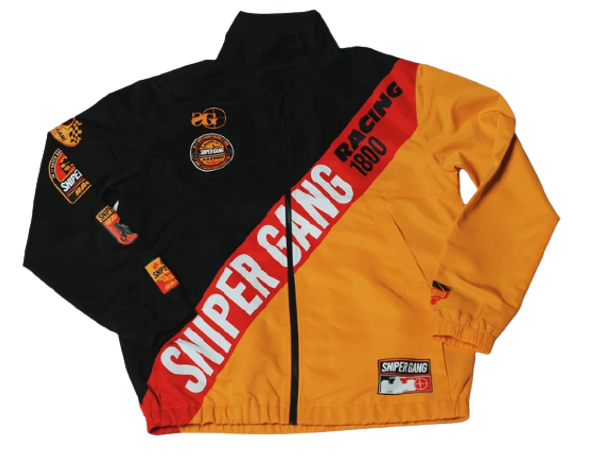 Sniper Gang Apparel SG Pitcrew Nylon Jacket | WHAT’S ON THE STAR?