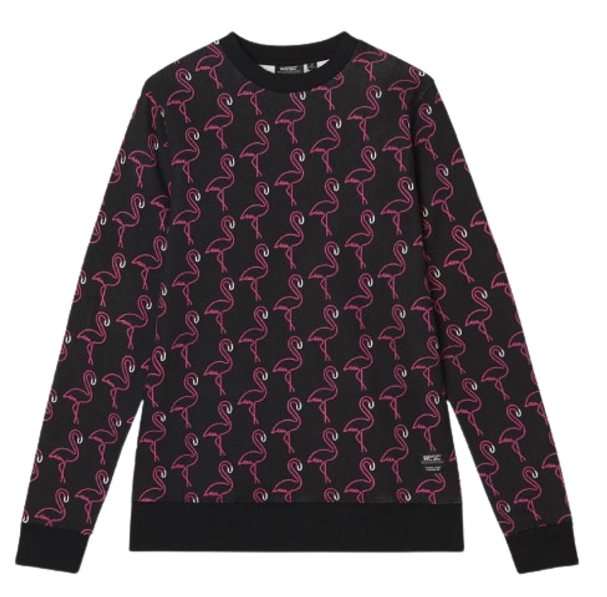 WESC Neon Flamingo Sweatshirt | WHAT’S ON THE STAR?