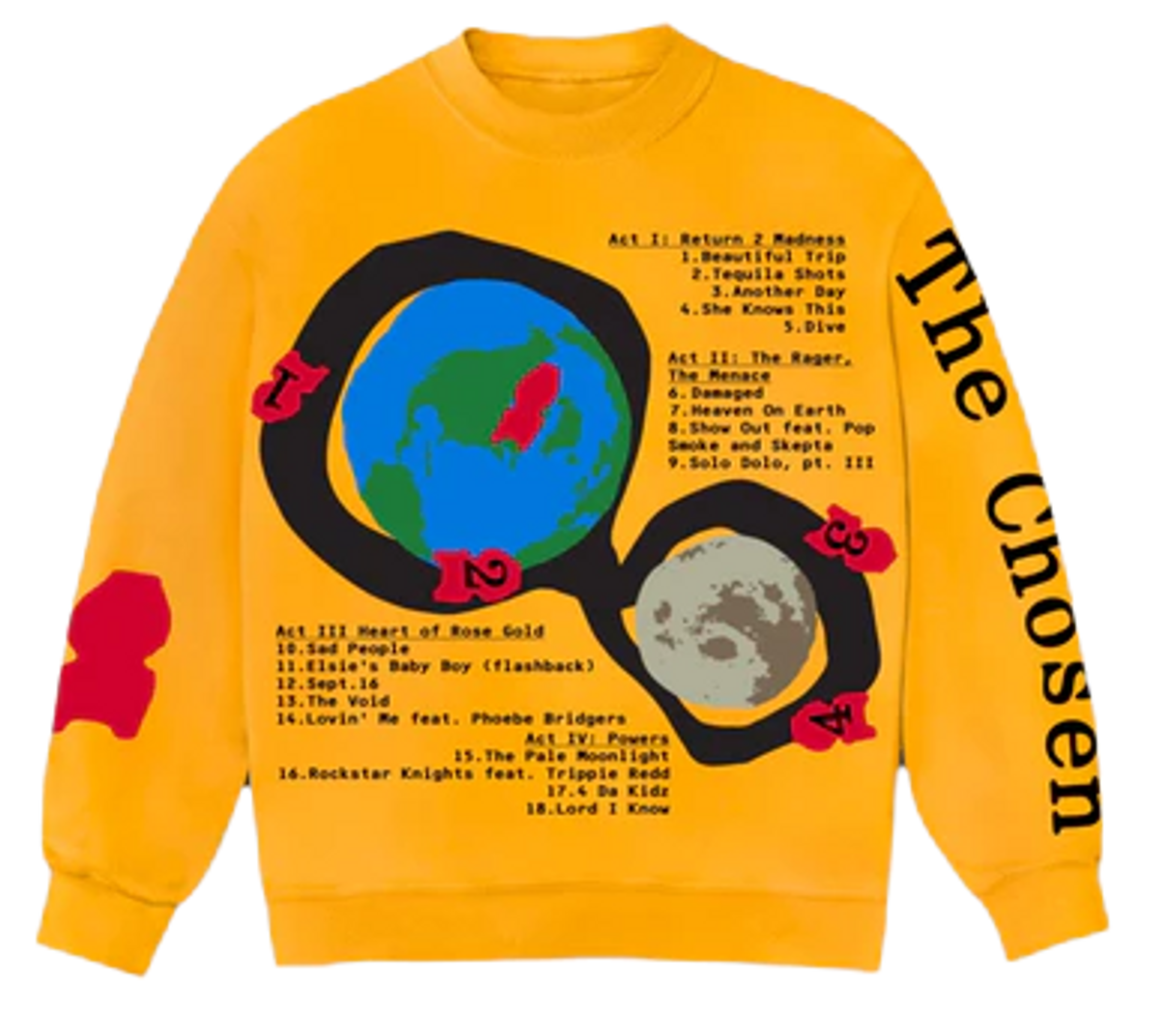 Kid Cudi Merch Beautiful Trip Crewneck | WHAT’S ON THE STAR?