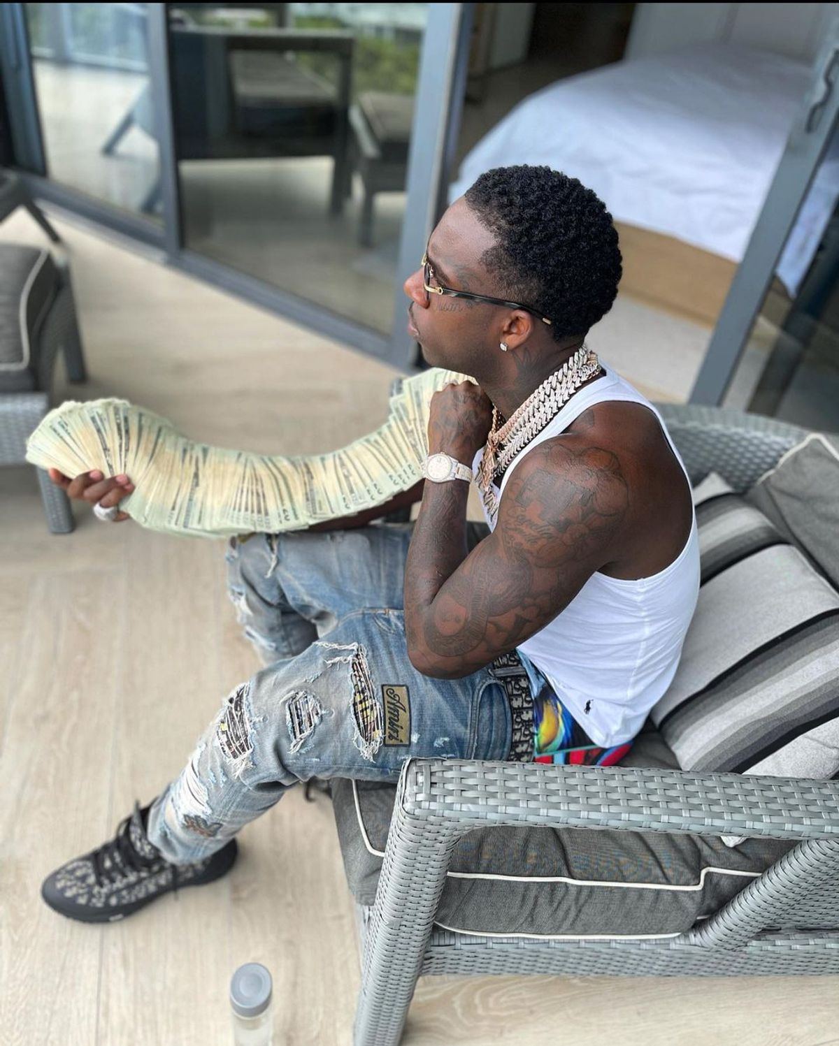 Dusty Locane Outfit from June 2, 2021 | WHAT’S ON THE STAR?