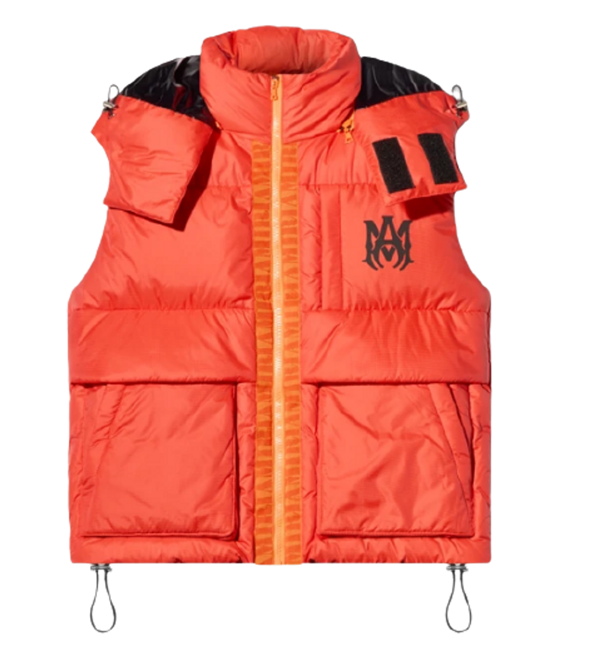 Amiri Down Orange Gilet | WHAT’S ON THE STAR?