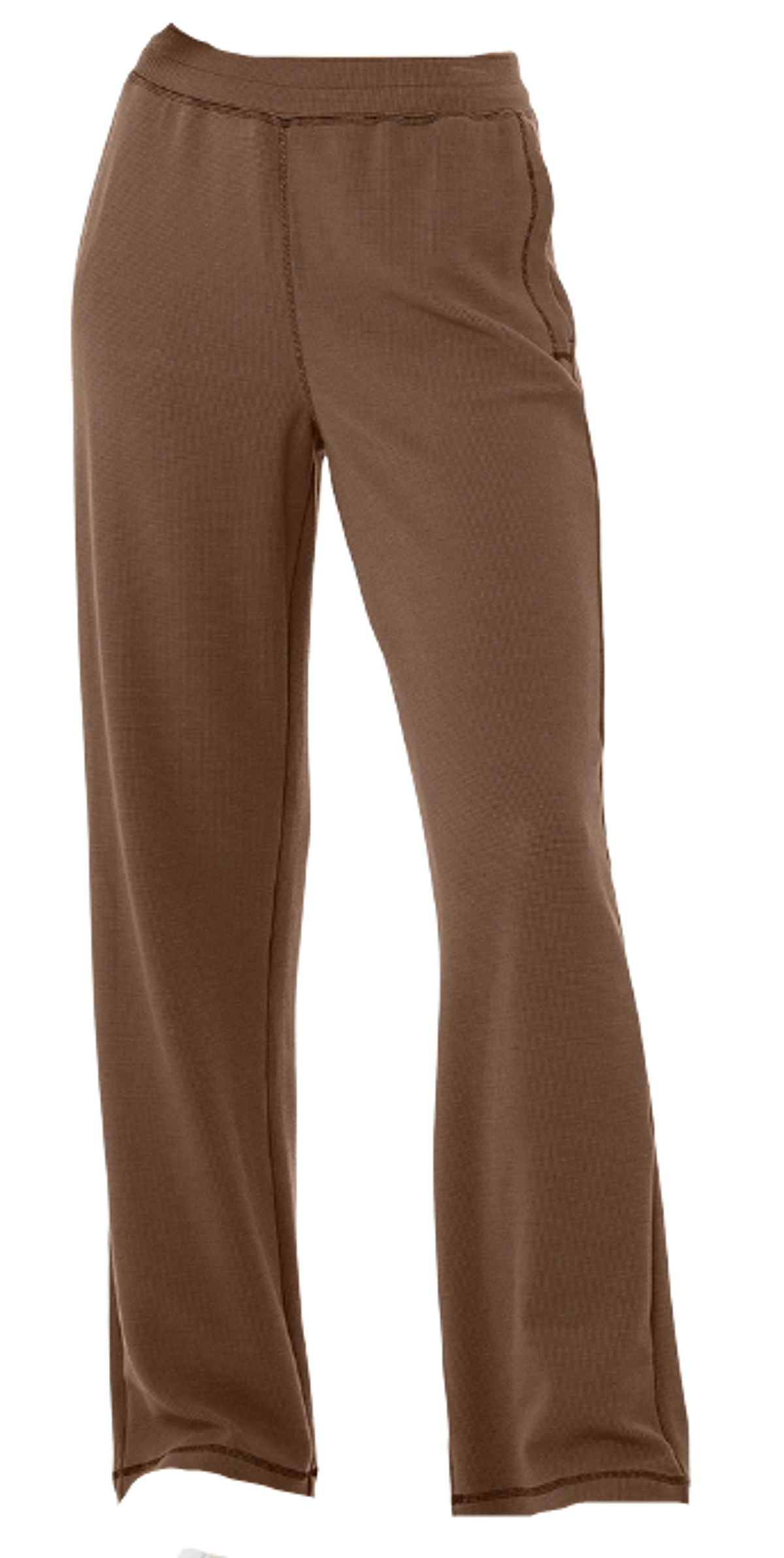 Alo Yoga Micro Waffle Brown Pants | WHAT’S ON THE STAR?