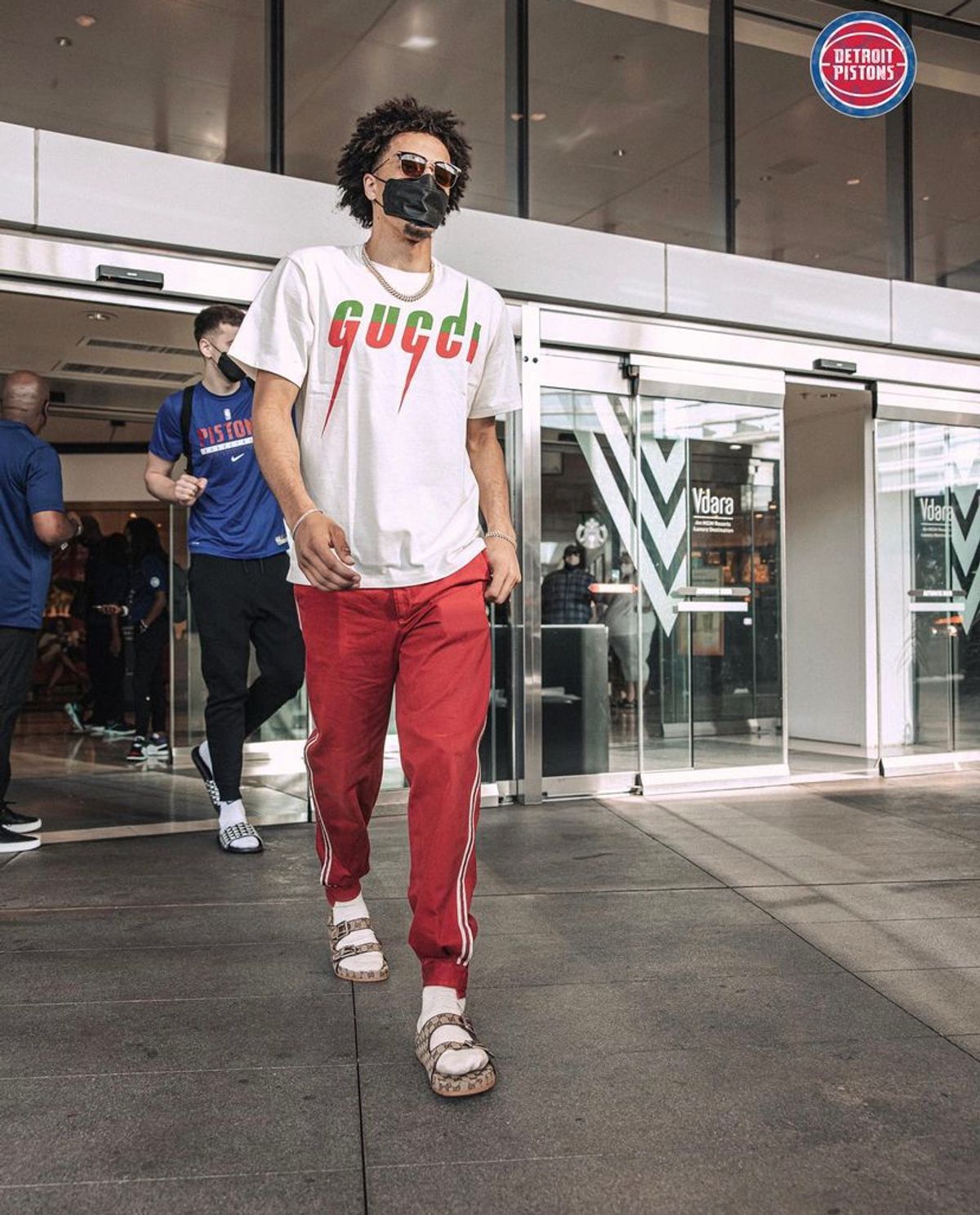 Cade Cunningham Outfit from August 17, 2021 | WHAT’S ON THE STAR?