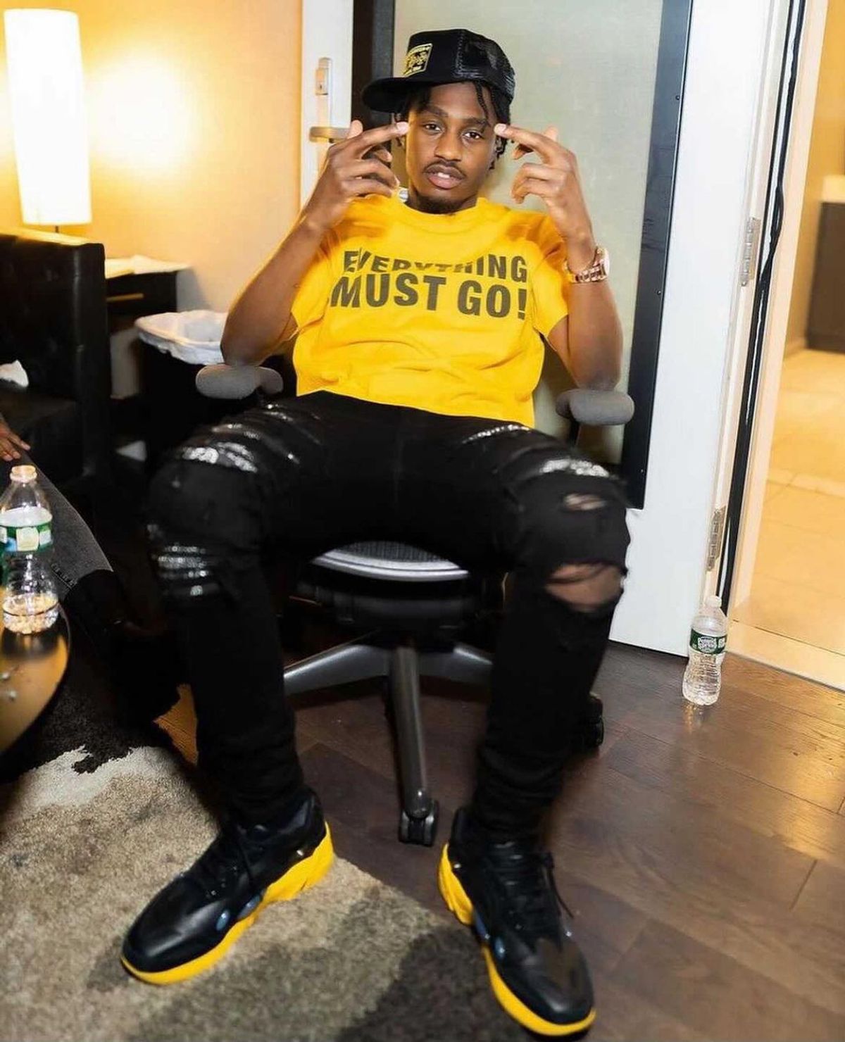 Lil Tjay Outfit from December 13, 2021 | WHAT’S ON THE STAR?