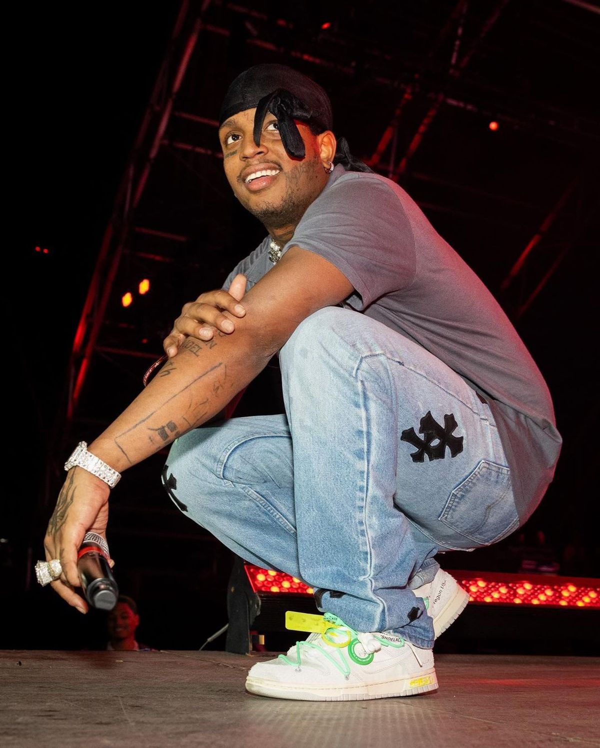 Ski Mask The Slump God Outfit from December 13, 2021 | WHAT’S ON THE STAR?