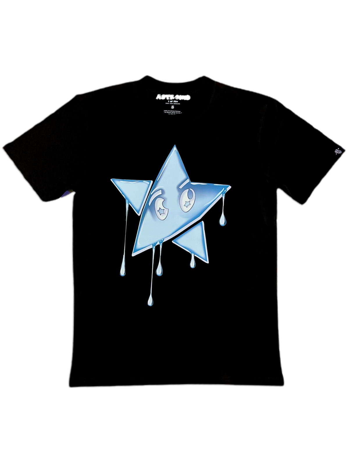 Astrokid Drippy Star Print T-Shirt | WHAT’S ON THE STAR?